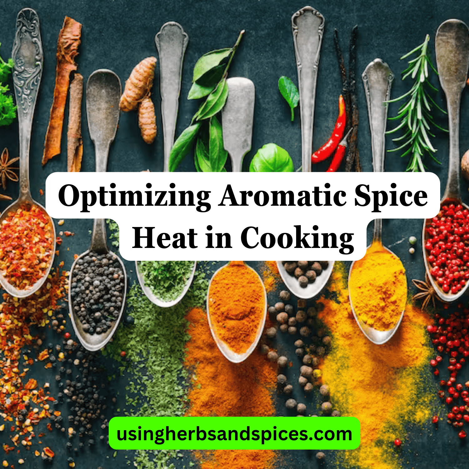 Optimizing Aromatic Spice Heat in Cooking - Using Herbs & Spices