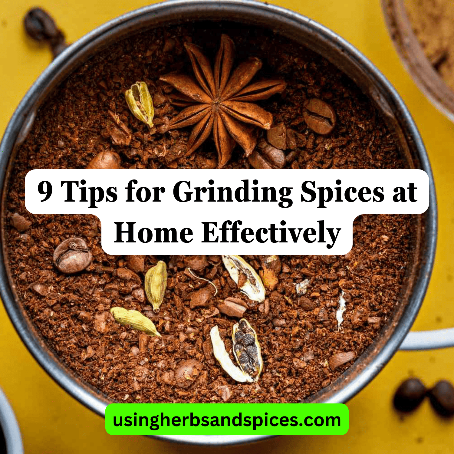 9 Tips for Grinding Spices at Home Effectively - Using Herbs & Spices