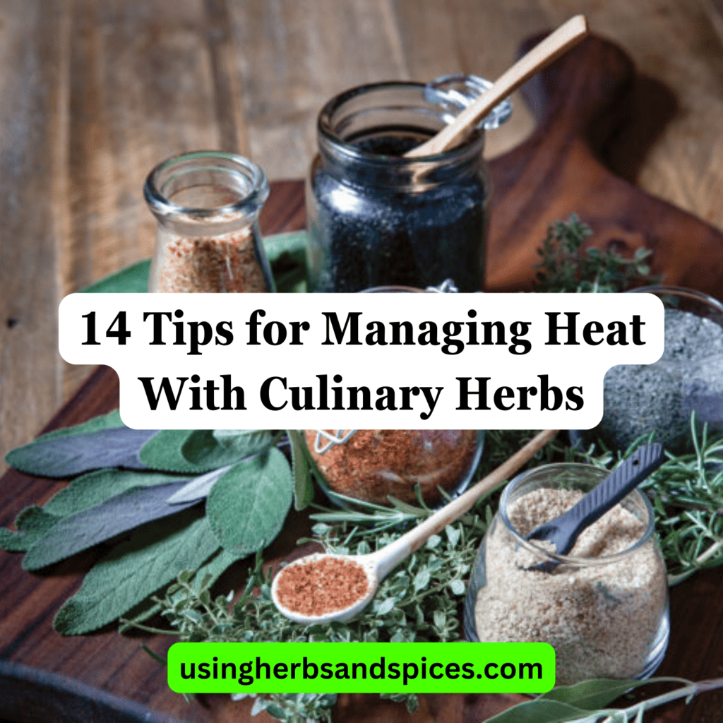 14 Tips for Managing Heat With Culinary Herbs - Using Herbs & Spices
