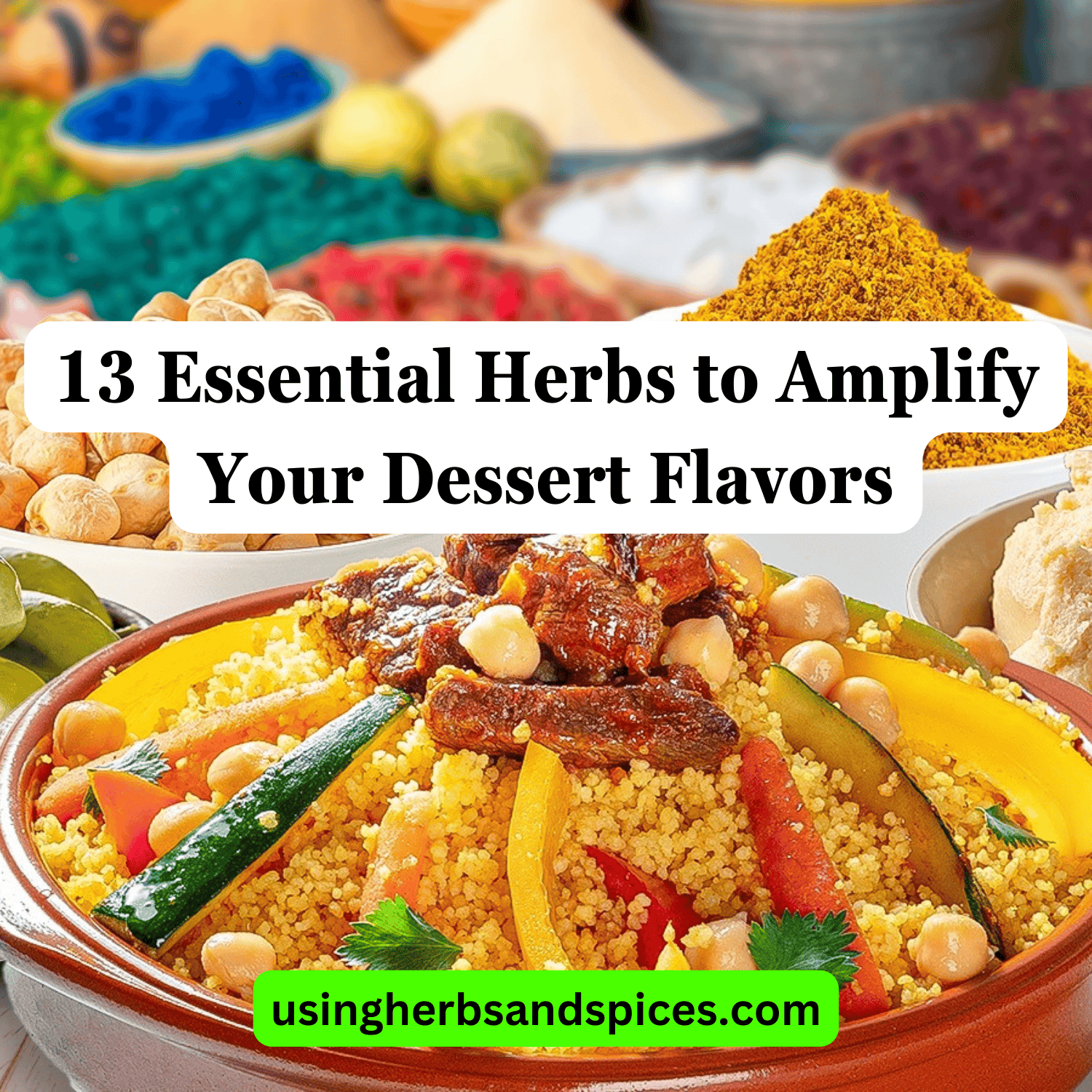13 Essential Herbs to Amplify Your Dessert Flavors - Using Herbs & Spices