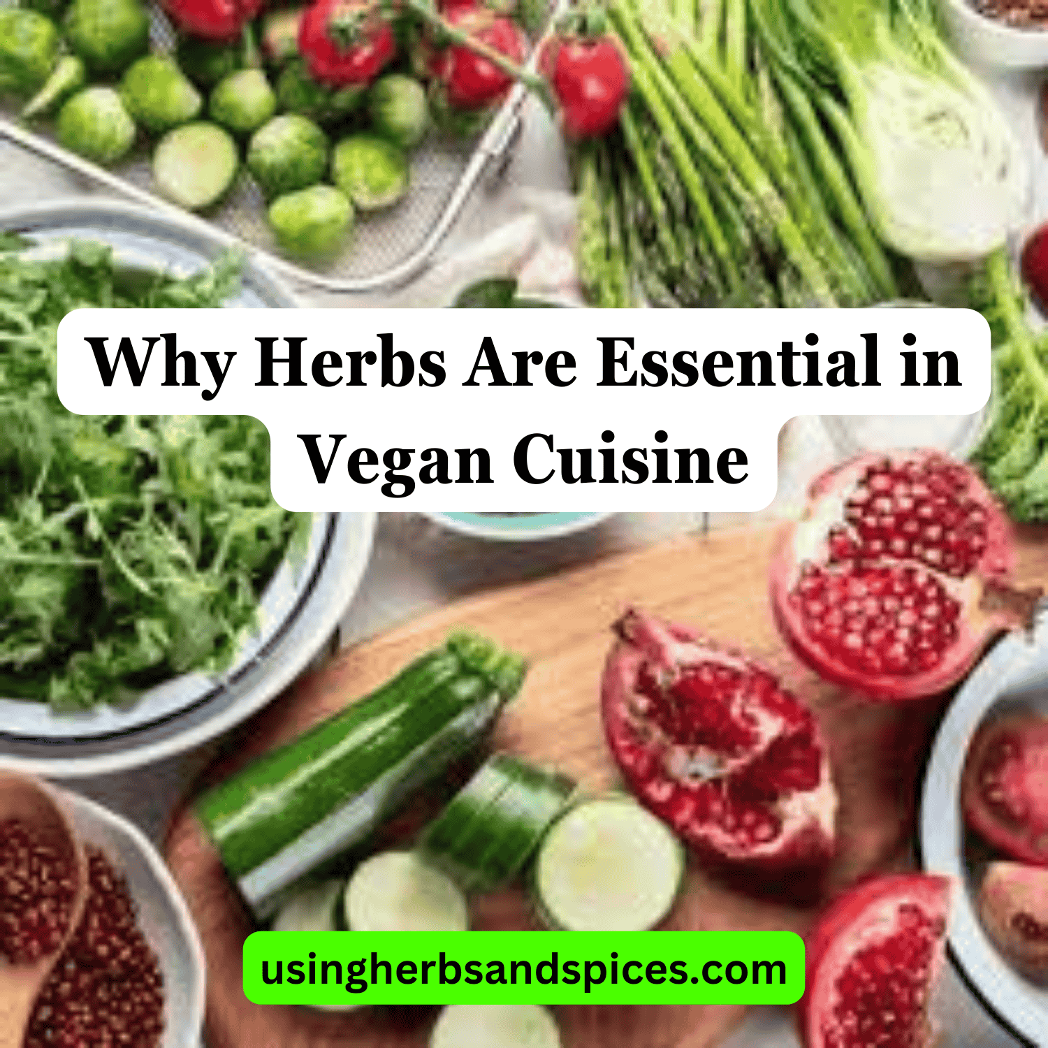 Why Herbs Are Essential in Vegan Cuisine - Using Herbs & Spices
