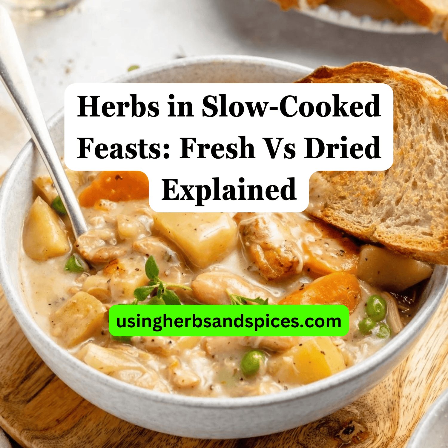 Herbs in Slow-Cooked Feasts: Fresh Vs Dried Explained - Using Herbs ...