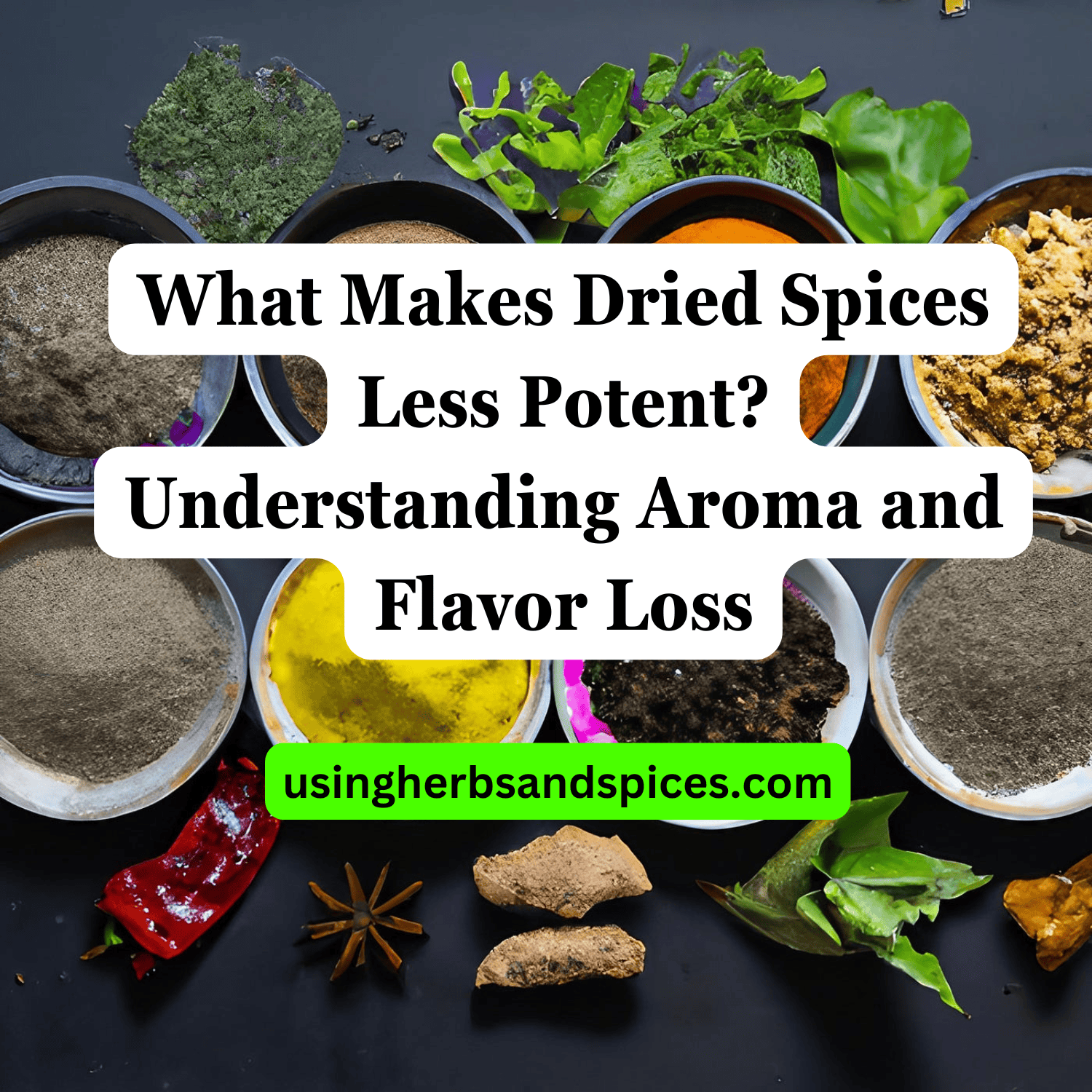 What Makes Dried Spices Less Potent? Understanding Aroma and Flavor ...