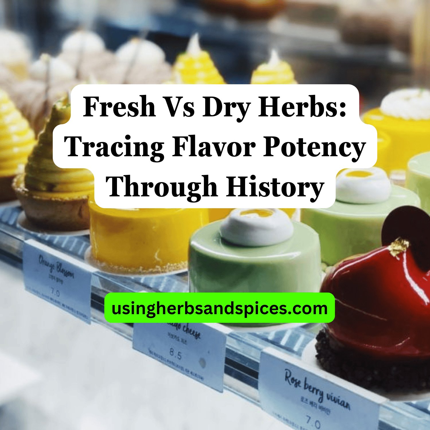 Fresh Vs Dry Herbs: Tracing Flavor Potency Through History - Using ...