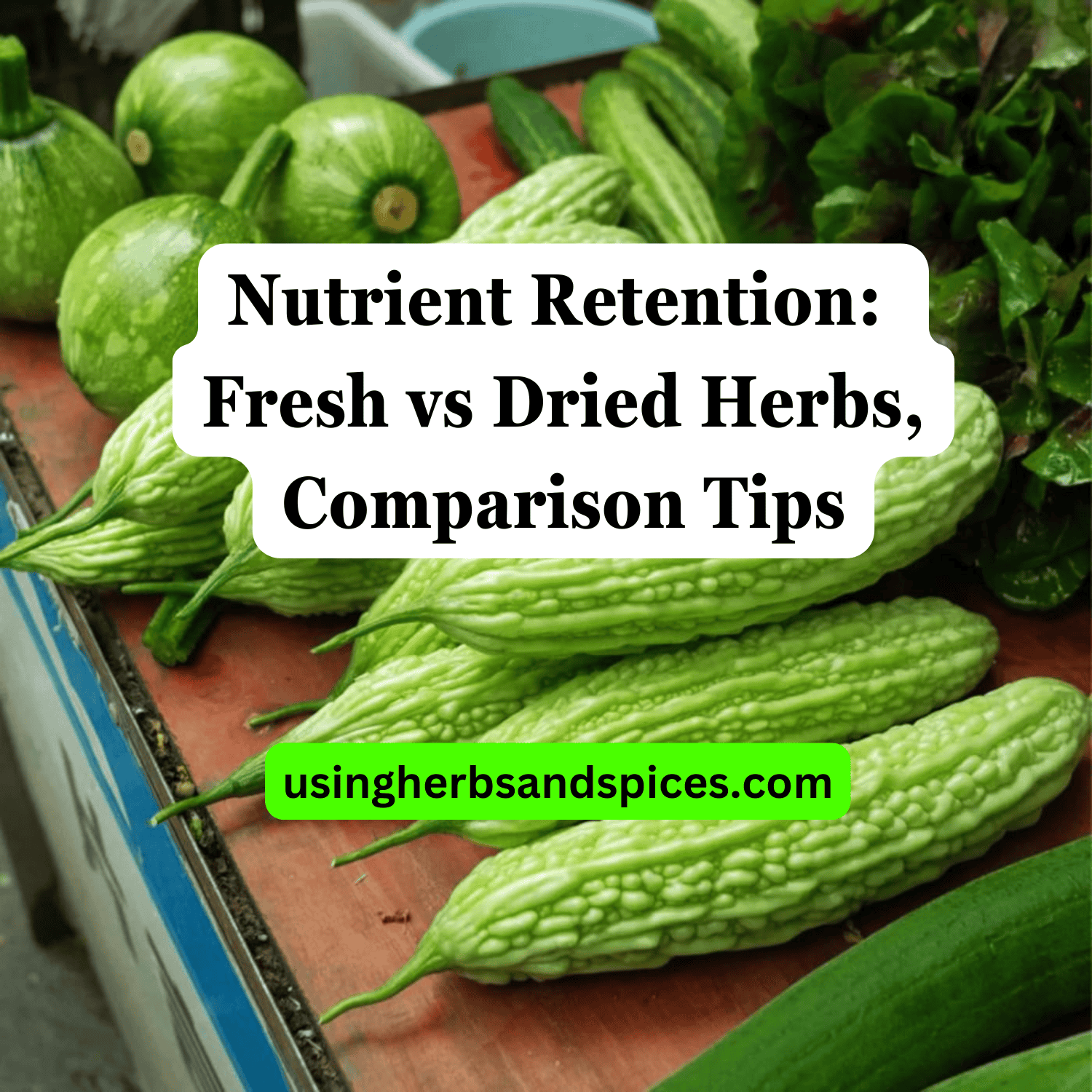 Nutrient Retention: Fresh vs Dried Herbs, Comparison Tips - Using Herbs ...