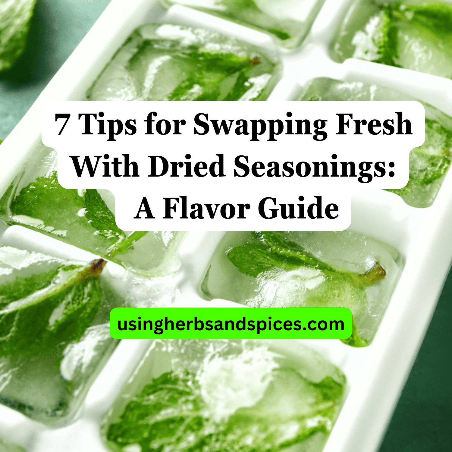 7 Tips for Swapping Fresh With Dried Seasonings: A Flavor Guide - Using ...